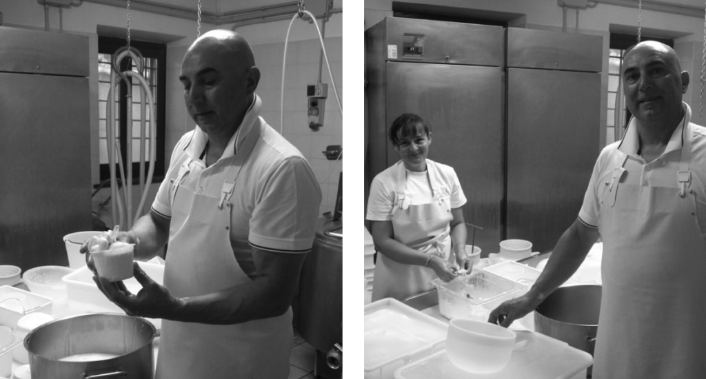 La mozzarella filata a mano - Agrispesa